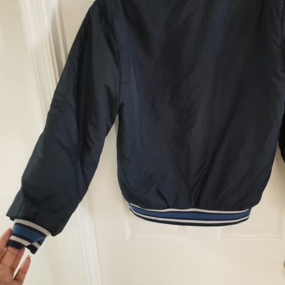 jh | Jackets & Coats | New England Patriots Wool Reversible Jacket S ...